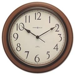 Howard Miller® Talon Wall Clock, 15-1/4in, Cherry MIL625