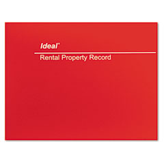 Ideal® Rental Property Record Book, 8-1/2 x 11, 60-Page