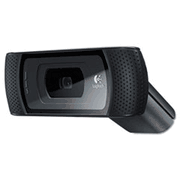 Logitech® B910 HD Webcam, 720p, Black LOG960000683