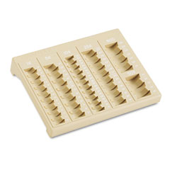 MMF Industries™ One-Piece Plastic Countex II Coin Tray w