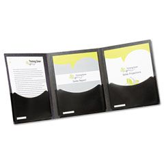 Oxford® Five-Pocket Folder, 3 Panels, Title Pocket, 400-