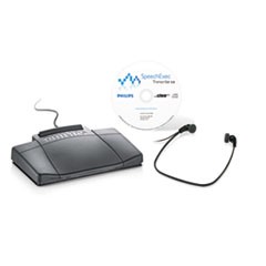Philips® PC Transcription Kit w/Visual Job Overview & Wo