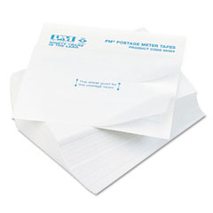 PM Company® Postage Meter Double Tape Sheets, 4 x 5-1/2,