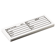 Post-it® Fax Transmittal Notes,1-1/2 x 4, White, 4 50-Sh