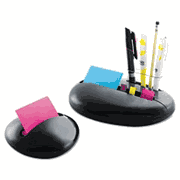 Post-it® Notes Note and Flag Combo Pebble Dispenser, 3 x