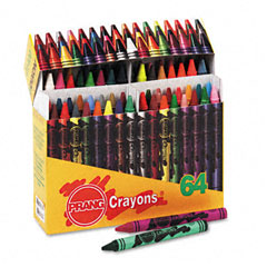 Prang® Crayons Made with Soy, Assorted, 64/Box DIX01400
