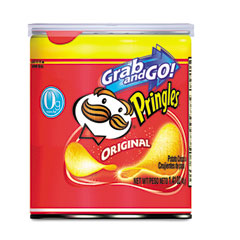 Pringles® Potato Chips, Single-Serve Pack, 1.41oz Can, 3