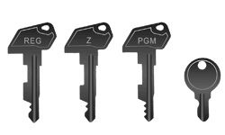 Replacement Keys for ALL Royal Cash Registers FULL SET