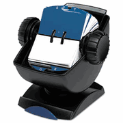 Rolodex™ Covered Swivel Base Rotary Card File Holds 500