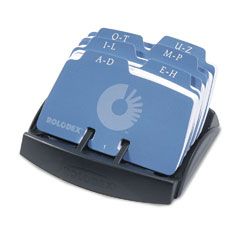 Rolodex™ Petite Open Tray Card File Holds 125 2 1/4 x 4