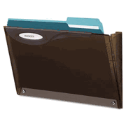 Rubbermaid® Classic Hot File Basic Pocket, Letter, Smoke