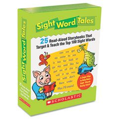 Scholastic Sight Word Tales, 25 Books/16 Pages and Teach