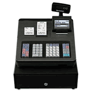 Sharp® XE-A407 Cash Register, 7000 LookUps, 99 Dept, 40
