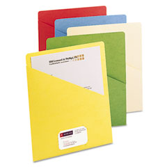 Smead Poly discount File Folder with Slash