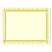Southworth® Premium Certificates, Ivory, Spiro Gold Foil