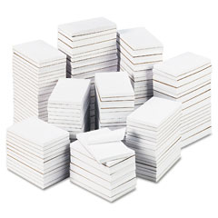Universal® Bulk Scratch Pads, Unruled, 3 x 5, White, 180
