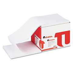 Universal® Computer Paper, 20lb, 9-1/2 x 11, Letter Trim