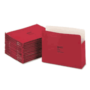 25/Box WLJ64R Red Wilson Jones ColorLife 3 1/2 Inch Exp