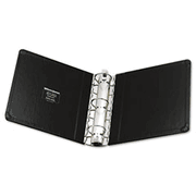 Black WLJ34444L Wilson Jones Heavyweight Casebound Dubl