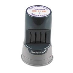 Xstamper® Custom VXeDater Round Date Stamp, Pre-Inked, F