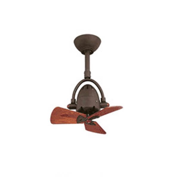 Atlas Diane Ceiling Fan in Textured Bronze