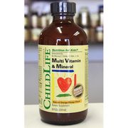 ChildLife Multi Vitamin & Mineral Liquid For Children, Natural Orange ...