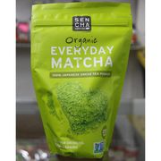 Sencha Naturals Organic Everyday Matcha, 100% Japanese Green Tea Powder ...