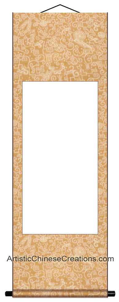 Blank chinese scrolls