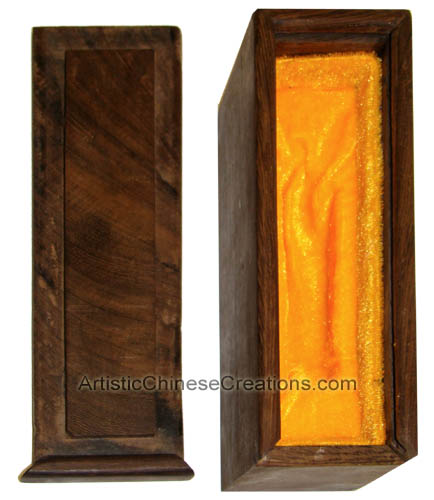 Chinese Wooden Seal Box, Chinese Seal Chops, Chinese Name Stamps