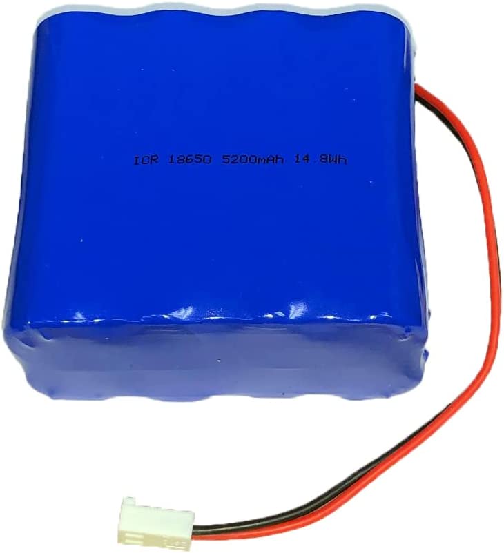 14.8V 5200mAh 8 Cell Lithium ion 18650 76.96Wh Rechange Battery Pack ...