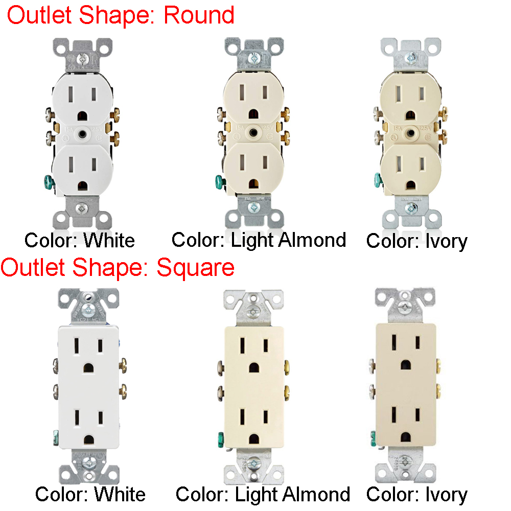 4K Ultra HD Wi-Fi Receptacle Power Outlet AC 120V AC Powered Spy Camera ...