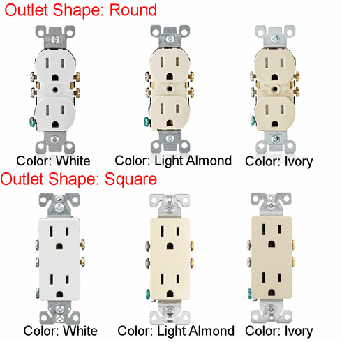 4K Ultra HD Wi-Fi Receptacle Power Outlet AC 120V AC Powered Spy Camera ...