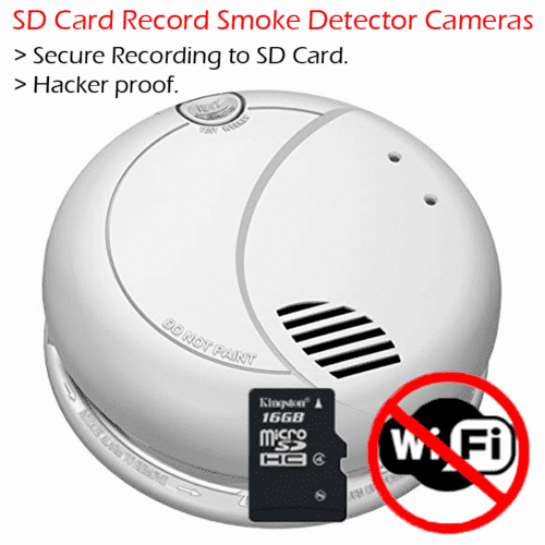 Smoke Detector Spy Cameras (All Variations)