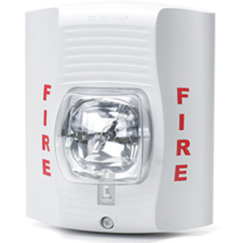 Activated Fire Alarm Strobe Lights