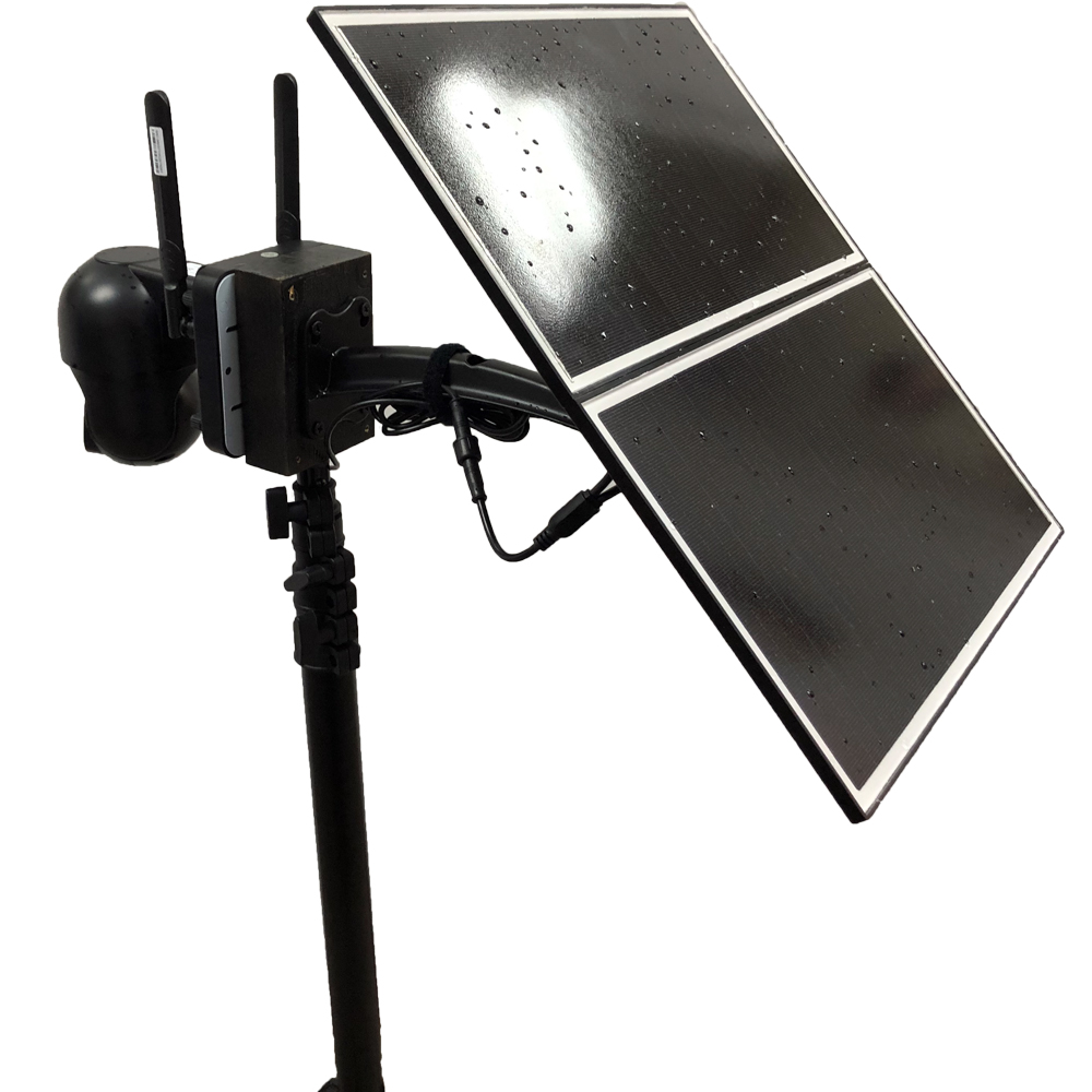 Secureguard Solar Powered 4G Day/Night Mobile Quick Rapid Deploy PTZ ...