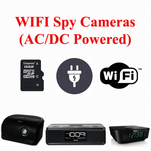 AC Powered Plug in Spy Cameras // Easy to use Nanny Cameras