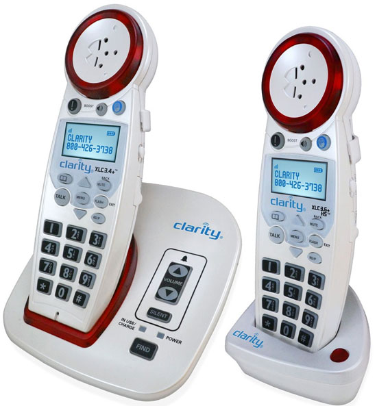 Clarity XLC3.4 Combo DECT Extra Loud Cordless TCID + 1 Handset