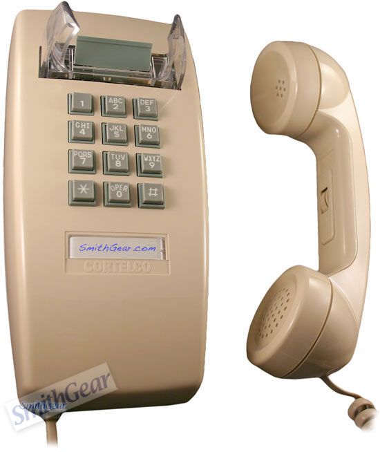 Cortelco 2554 ASH Wall Phone
