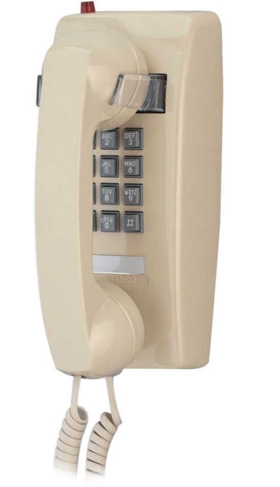 Cortelco ITT-2554-27MD-ASH 255444-VBA-27MD Wall, message waiting li