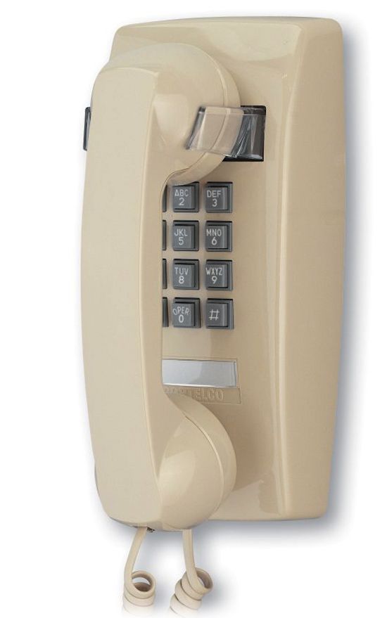 Cortelco ITT-2554-VOE-ASH 255444-VOE-20MD Wall Value Line VOE