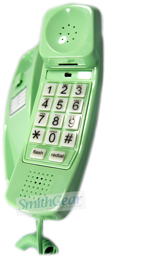 Golden Electronics Trimstyle Corded Phone LIME GREEN