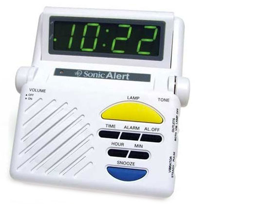 Sonic Alert SB1000 Sonic Boom Alarm with Lamp Control