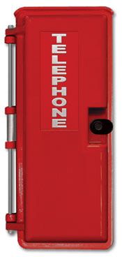 Viking Electronics VE-9X20R Weatherproof Telephone Enclosure Box RED