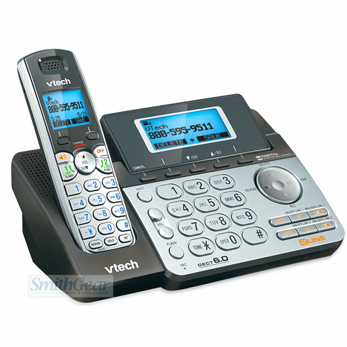 VTech DS6151 2-Line DECT 6.0 Expandable Cordless Phone System