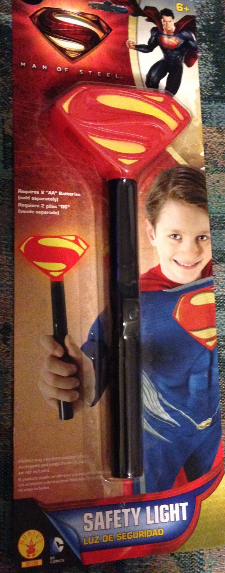Man Of Steel Superman Safety Light