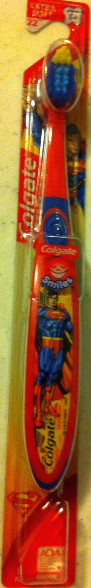 Superman Colgate Toothbrush #1