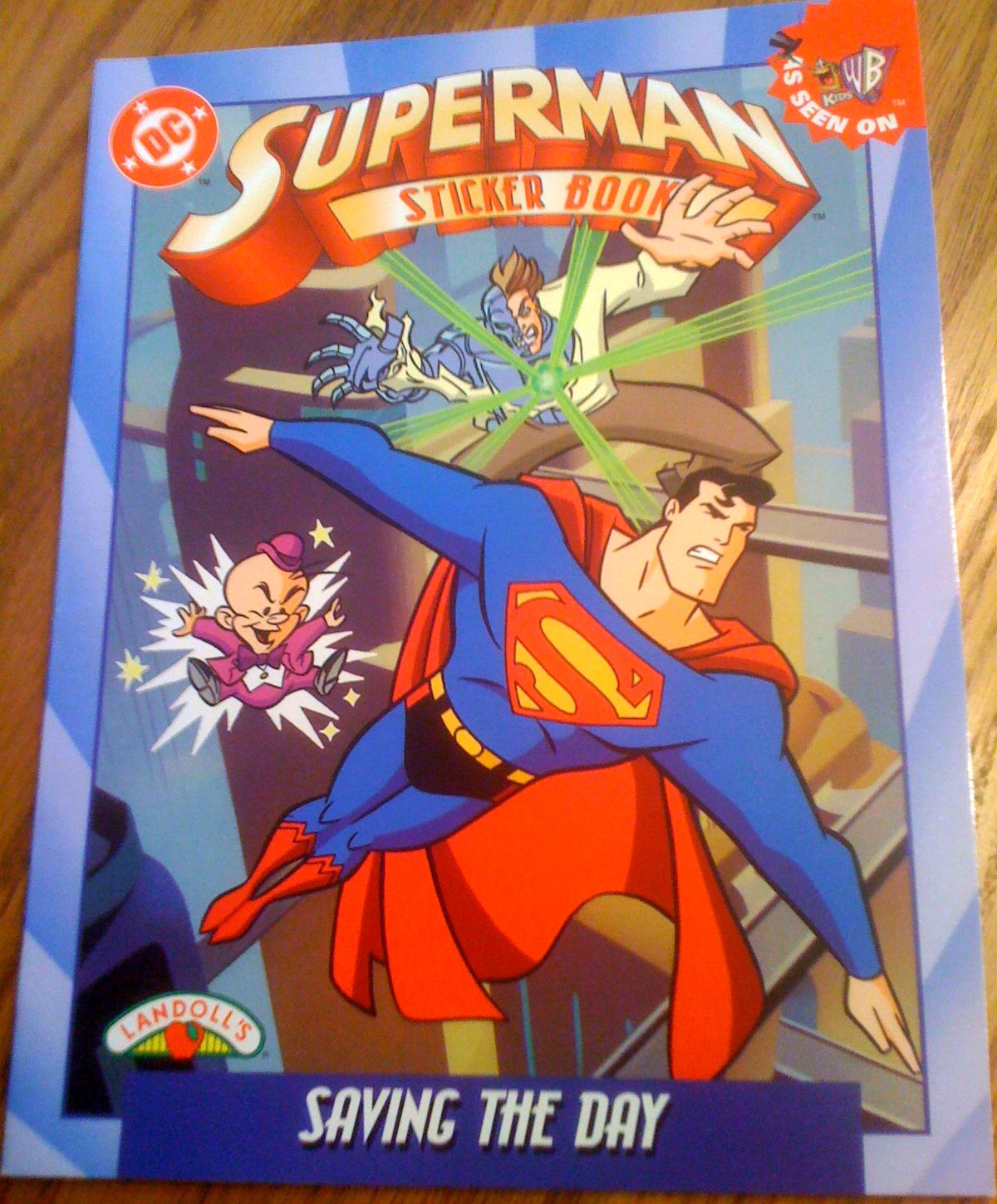 Superman Sticker Book Coloring Book