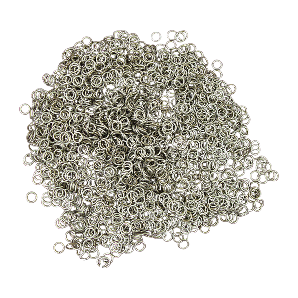 1 kg Loose Chainmail Rings – High Tensile Wire Round Rings – 16 Gauge