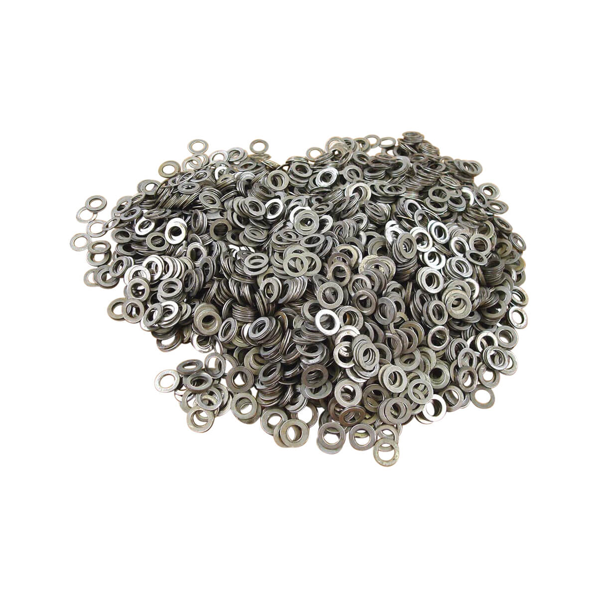1 kgs Loose Chainmail Rings – Mild Steel Solid Flat Rings 18 Gauge / 7