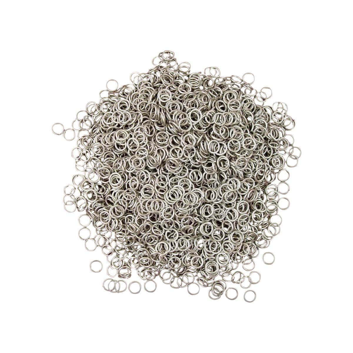 1 kgs Loose Chainmail Rings – Stainless Steel Round Rings 16 Gauge / 9m